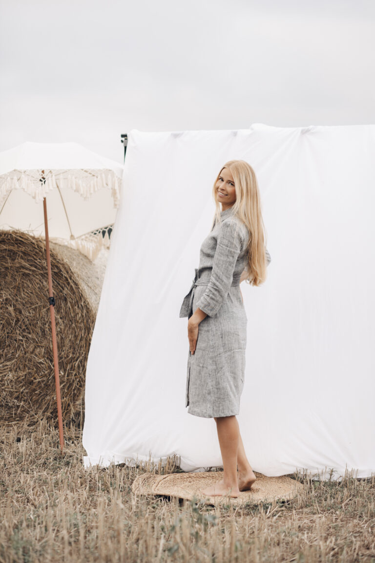 Linane kleit Marta hall - Jolilo